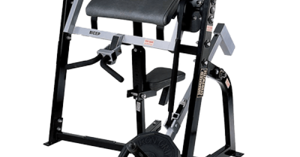 Hammer Strength Plate Loaded Seated Bicep Gfitness